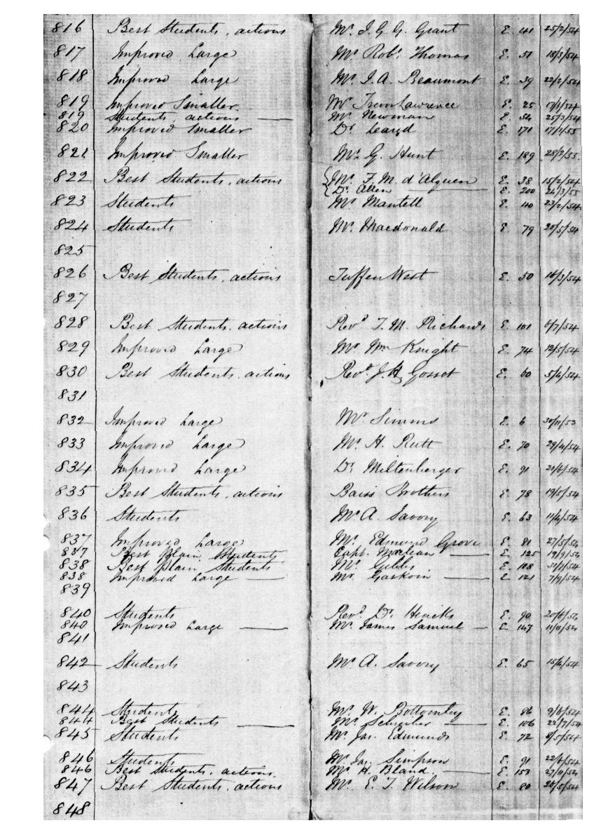 Smith & Beck Delivery Books