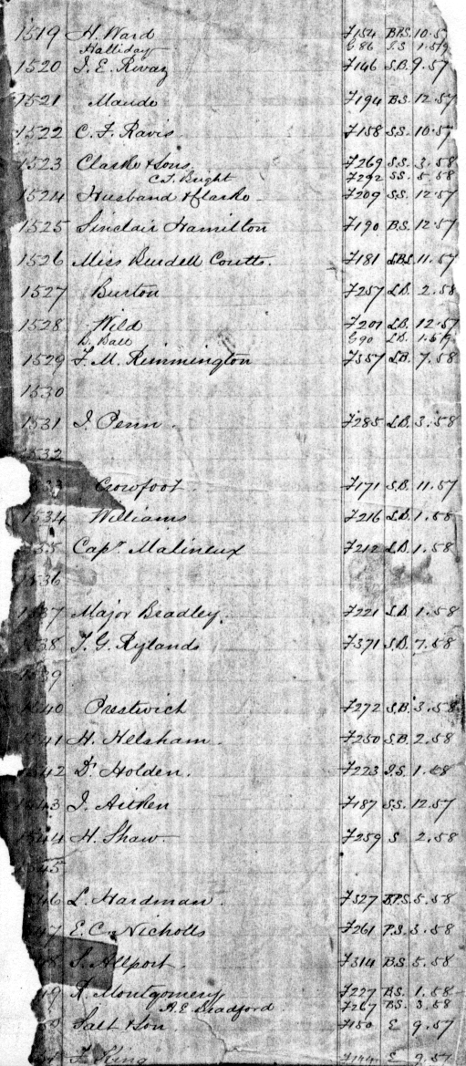 Smith & Beck Delivery Books