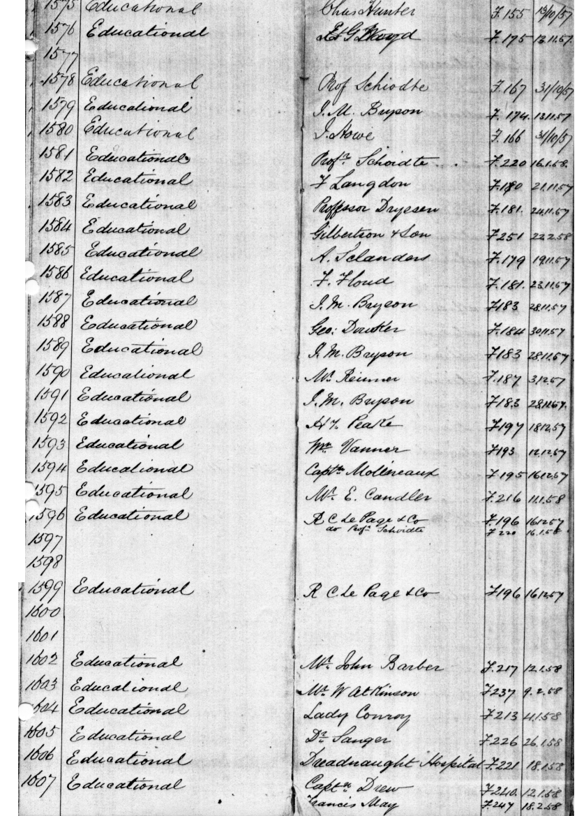 Smith & Beck Delivery Books