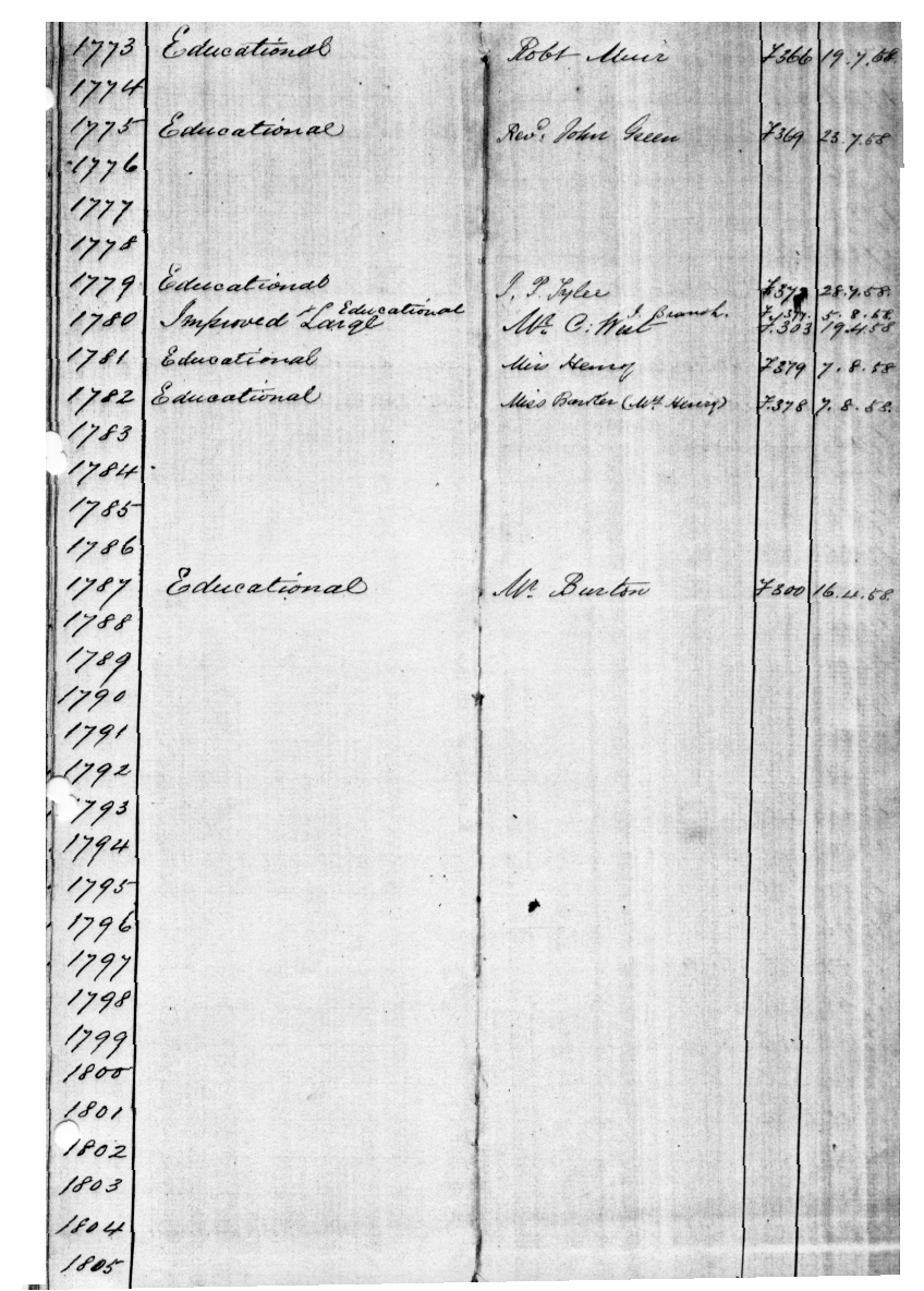 Smith & Beck Delivery Books